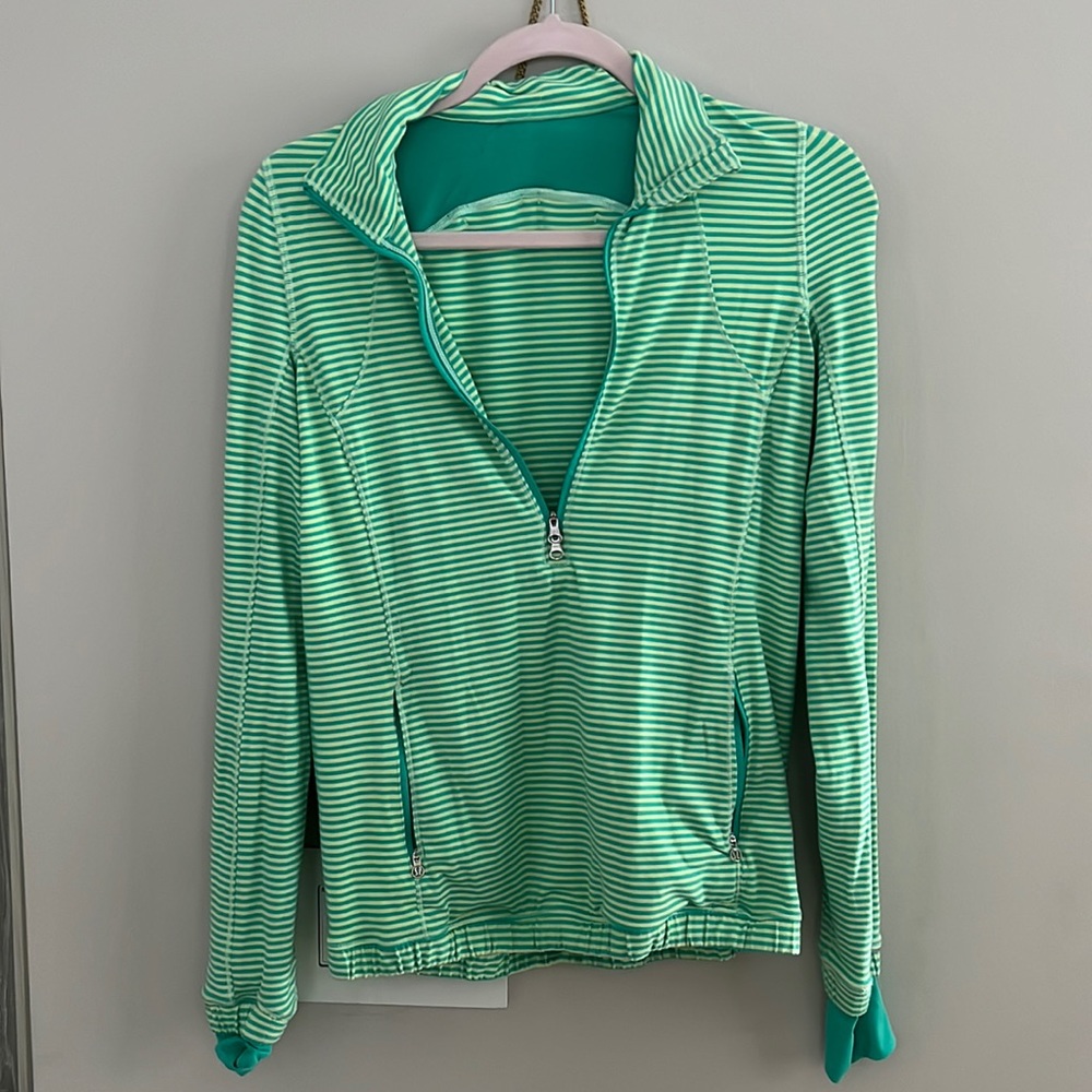 Lululemon Half Zipper Front Sweater - Gem